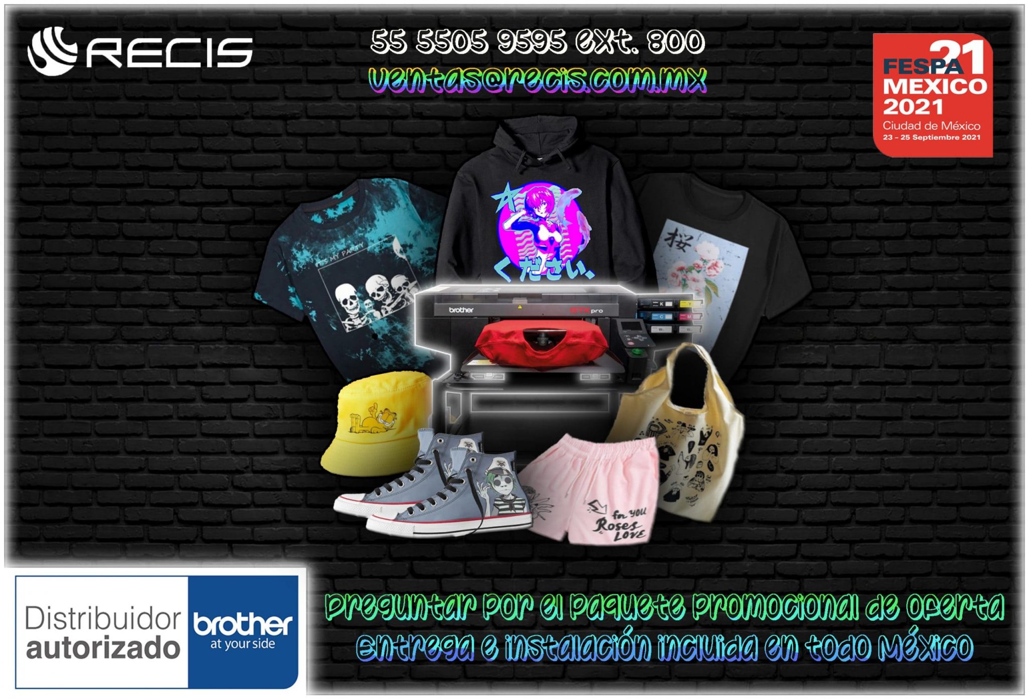 BROTHER GTX PRO - IMPRESORA TEXTIL BROTHER GTX PRO.
