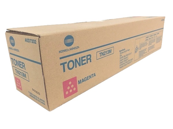 TONER MAGENTA MODELO TN-213M RENDIMIENTO 19K PARA KONICA MINOLTA BIZHUB ...